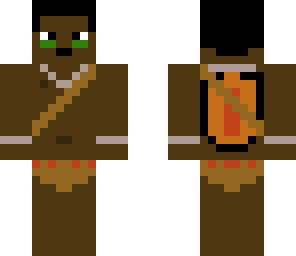 African Soldier | Minecraft Skin