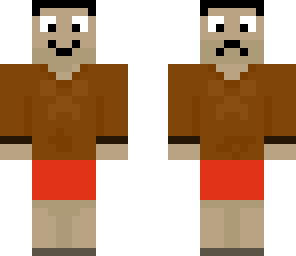 double face fancy and mince | Minecraft Skin