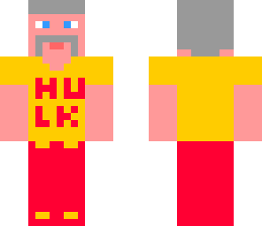 Hulk Hogan | Minecraft Skins