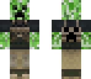 Creeper Army | Minecraft Skin