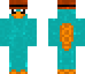 perry the platypus | Minecraft Skin
