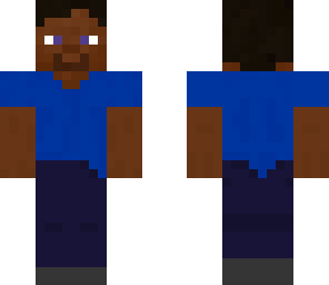 Black Steve | Minecraft Skin