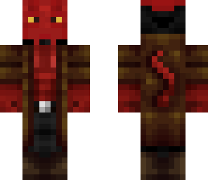 Hellboy | Minecraft Skin