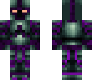 obsidian knight | Minecraft Skin