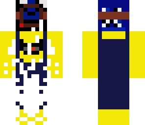 cube face dum | Minecraft Skin