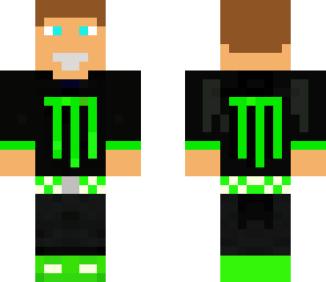 monster energy | Minecraft Skin