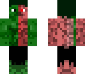 red hulk | Minecraft Skin
