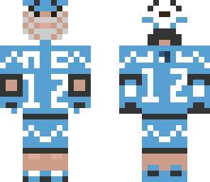 unc lacrosse player | Minecraft Skin