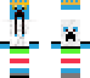 Creeper With A Crown | Minecraft Skins