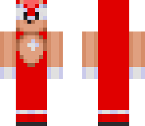 fire sonic | Minecraft Skin