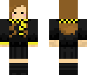 hufflepuff girl hogwarts harry potter | Minecraft Skins