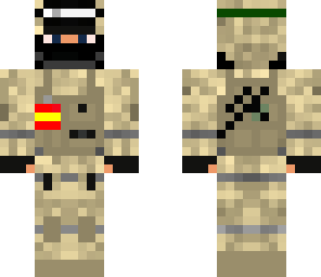 Spanish soldier | Minecraft Skin