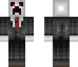slender creeper | Minecraft Skin