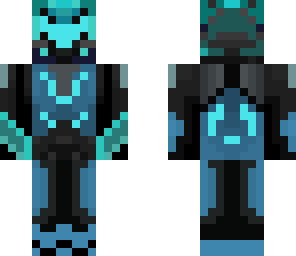 Forerunner 'Promethean' armor | Minecraft Skin