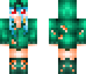 Charged Cupa Creeper-Mob Talker Mod | Minecraft Skin