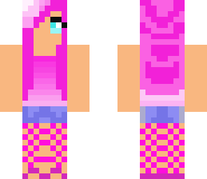 girl boy pink hot mincraft skins cool | Minecraft Skins