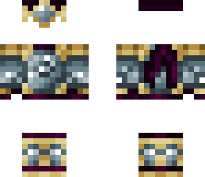 floating diamond armor | Minecraft Skin
