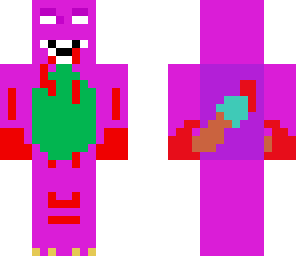 bloody barney | Minecraft Skins