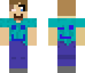 smiley white steve | Minecraft Skin