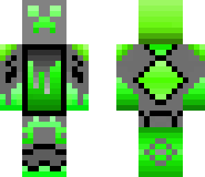 DJ creeper | Minecraft Skin