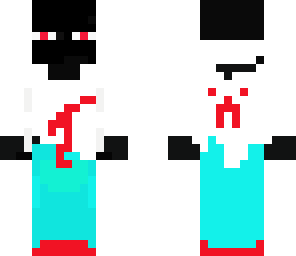 enderman with red eyes | Minecraft Skin