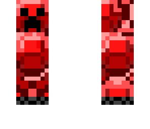 ruby creeper original | Minecraft Skin