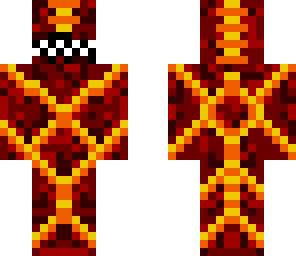 Monster Nether Dragon Hell Red Cool Minecraft Skins