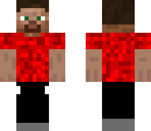 Red Steve | Minecraft Skin