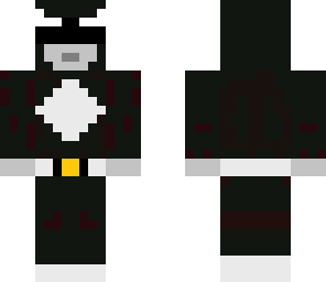 Black Ranger Power Ranger Minecraft Skins