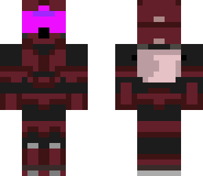 Halo Red Spartan | Minecraft Skin