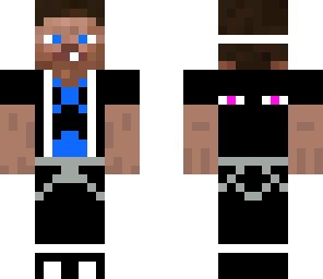 Steve in try hard mode | Minecraft Skin
