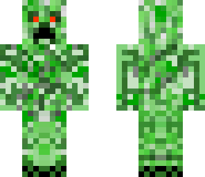 Angry Creeper | Minecraft Skin