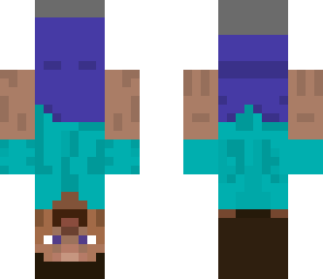 Upside-down Steve | Minecraft Skin