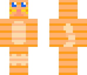 Orange tabby cat | Minecraft Skin