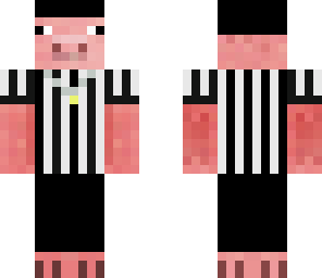 Pig Referee | Minecraft Skin