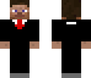 Steve in Suit | Minecraft Skin