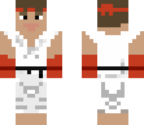 Riu - Street Fighter | Minecraft Skin