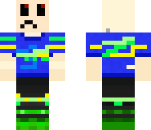 half creeper half boy | Minecraft Skin