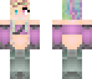 girl cute cyber | Minecraft Skins