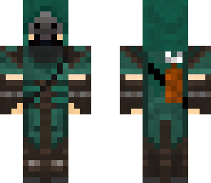 grijze jager | Minecraft Skin