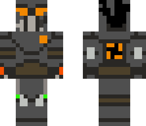 Enclave Advanced Power Armor | Minecraft Skin