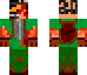 survivor survivalist helicopter crash pilot | Minecraft Skins