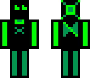 Neon Green Skin | Minecraft Skin