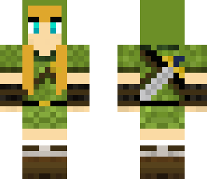 Female link | Minecraft Skin