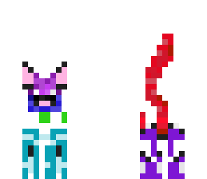NEON CAT | Minecraft Skin
