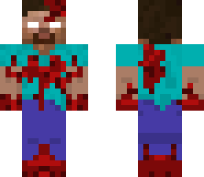 Bloody Herobrine | Minecraft Skin