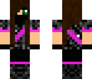 the pink ninja | Minecraft Skin