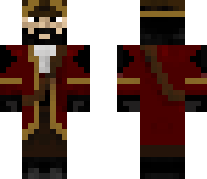 Shiplord Blackbeard | Minecraft Skin