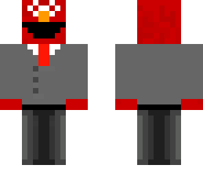 Elmo in a Tuxedo | Minecraft Skin