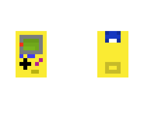Gameboy Pokemon edition | Minecraft Skin